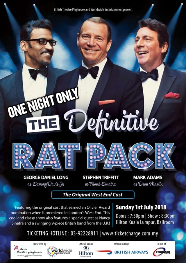 Aksi Terhebat West End The Definitive Rat Pack di KL