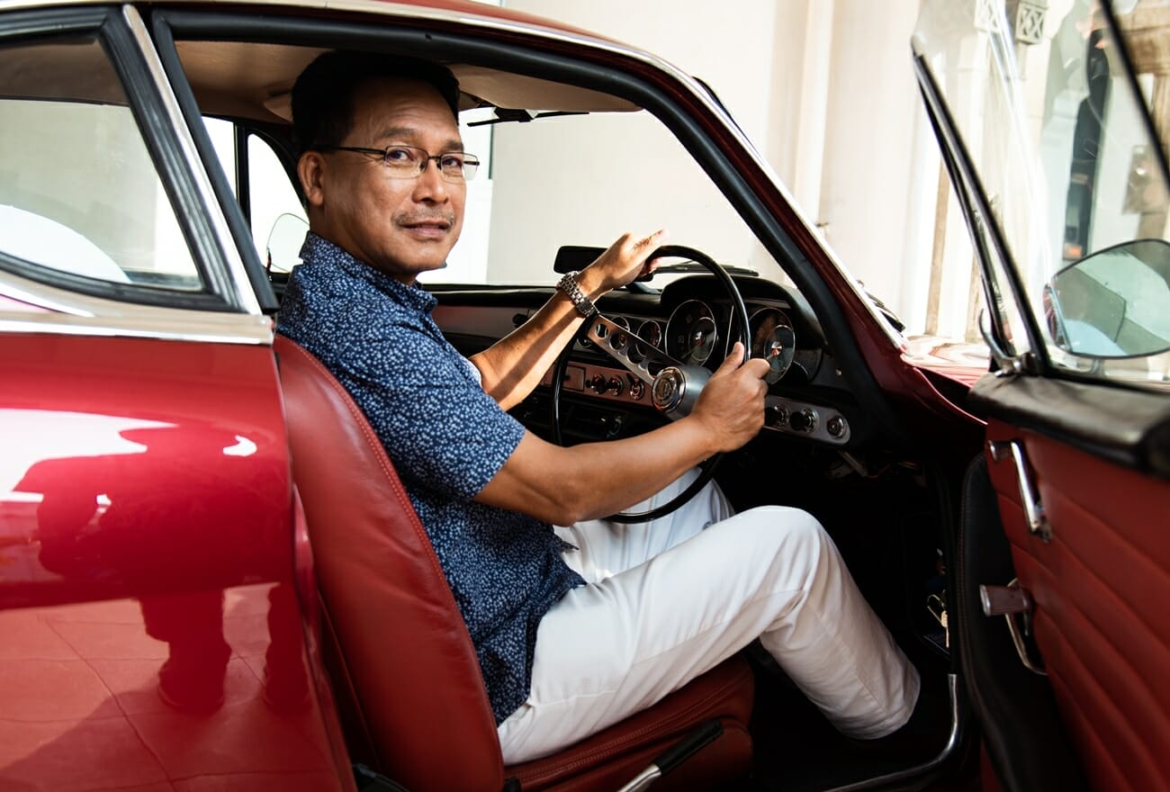 Datuk Mohd Rani Hisham Pemilik Volvo P1800 Raikan Merdeka